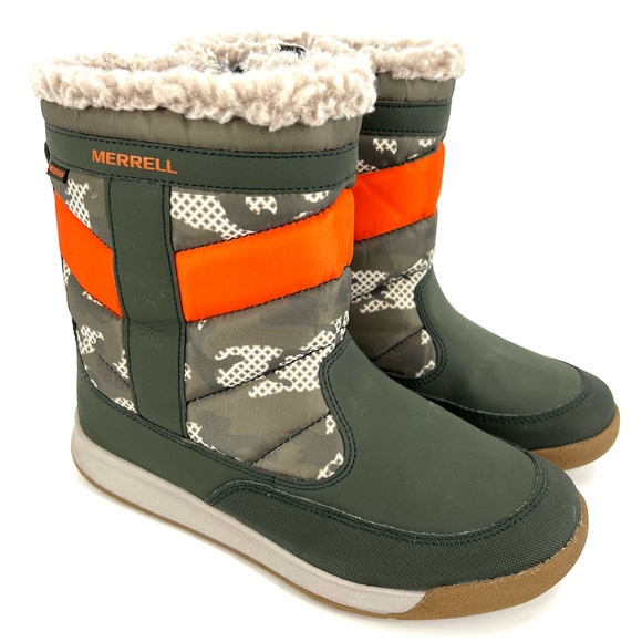 Merrell | Shoes | Merrell Kids Boys Alpine Puffer Insulated Waterproof ...